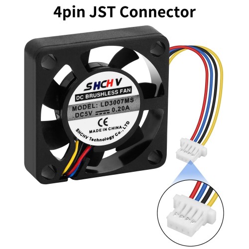 PWM Cooling Fan for Raspberry Pi 5 (5V) - X2 Robotics in Canada